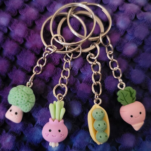 Mini Rainbow Keychain - Cute Cloud Keychain - Etsy