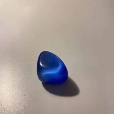 Blue Cat's Eye Pocket Protection Stone Blue Cat's - Etsy UK