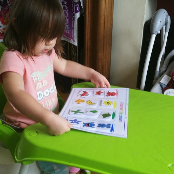 Toddler Learning Folder Nursery Learning Folder Preschool Activity ...