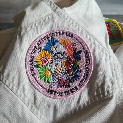 Creation of Adam Iron on Patch, Micheangelo, Art, Biblical, Sistine ...