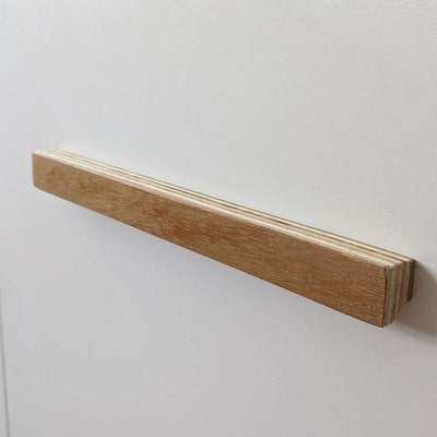 Long Oak Handle Cabinet Handle up Cycled Furniture Handle - Etsy UK
