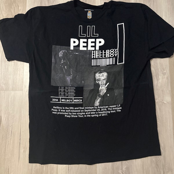 Lil Peep T-shirt Hellboy Crybaby T-shirt Lyrical Sxen Trendy Shirt ...