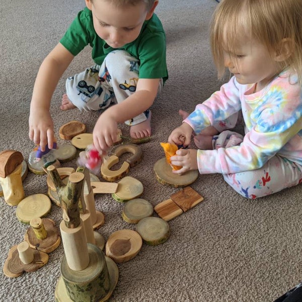 XL Tree Blocks 35 Pc - Etsy