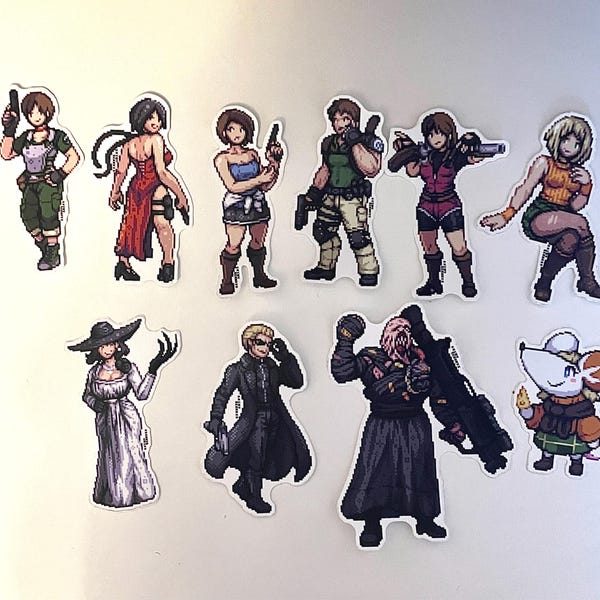 Arcane Pixel Art Stickers | Premium Matte Vinyl Stickers | Jinx Pepper ...