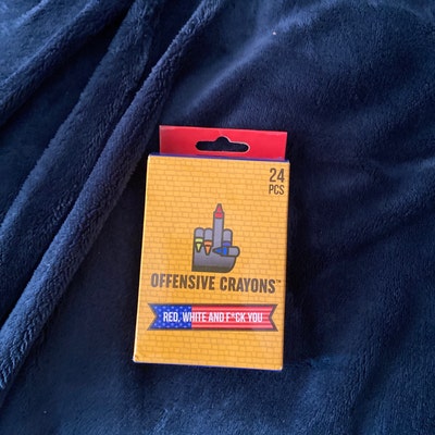 Offensive Crayons: Pot Pack Funny Gag Gift Sarcastic Humor - Etsy