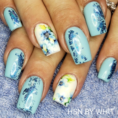 Blue Chrome Powder Metallic Pigment for Nail Art 0.5g - Etsy