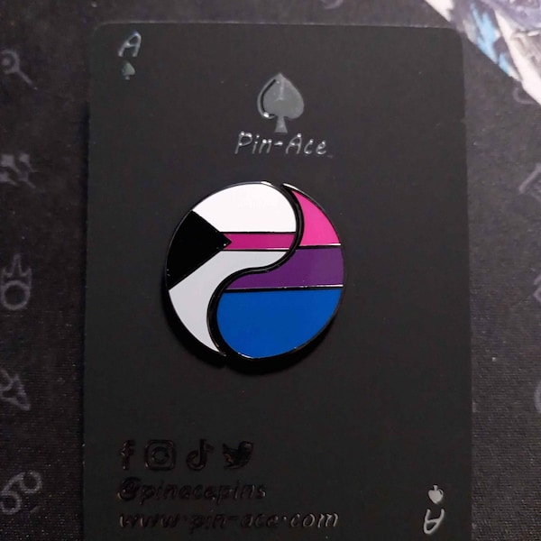 Progress Pride Bar Pin Subtle LGBT Accessory Minimalist Enamel Badge ...