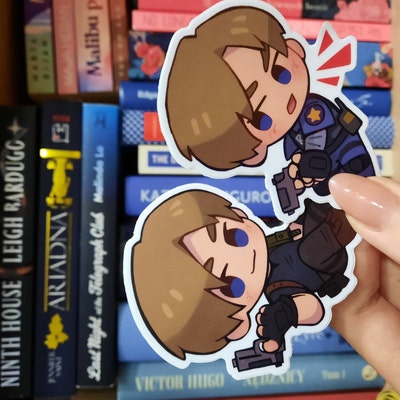 Leon Kennedy Resident Evil 3 Matte Vinyl Stickers - Etsy