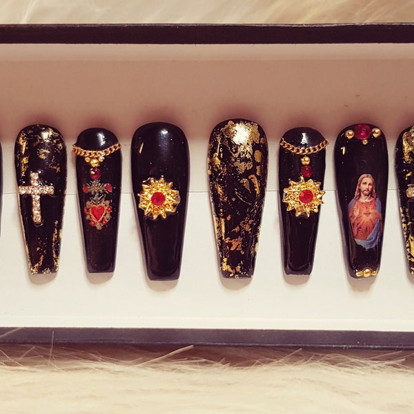 Saints |nail Decals| - Etsy