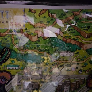 Super Mario World Map Original or Autumn Flavored - Etsy