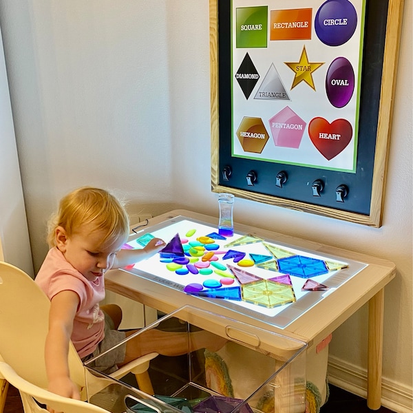 Light Pad Insert for IKEA Flisat Table. Sensory Light Table, Stand ...