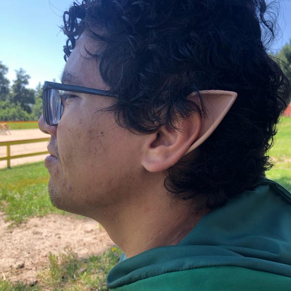 Brea's Butterfly Fae/fairy Ear Cuffs Design-long Ears - Etsy