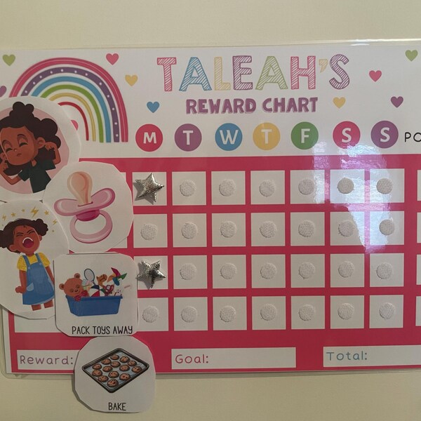 Stars for Reward Chart, Replacement Stars, Velcro Stars, Behaviour ...