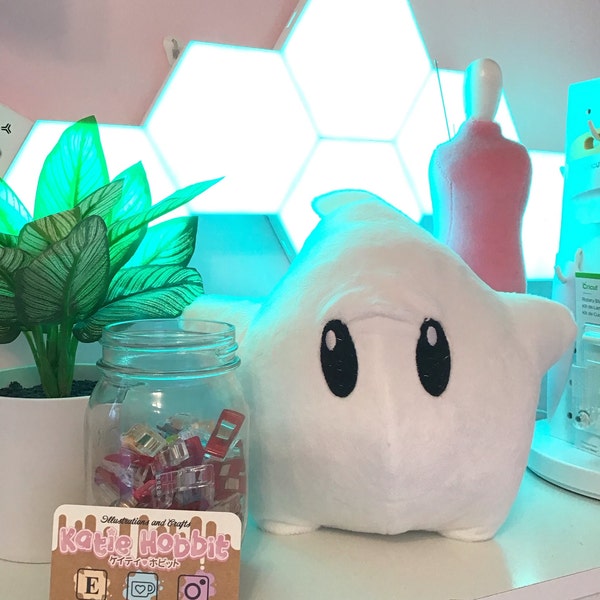 DIY Super Mario Galaxy Luma Star Plush Sewing Pattern - EASY to Make ...