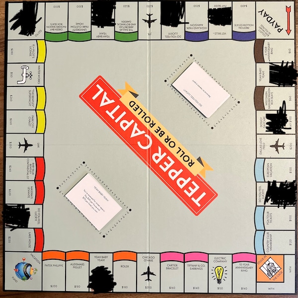 Custompoly Board Game - Personalised Game, Custom Games, Birthday Gift ...