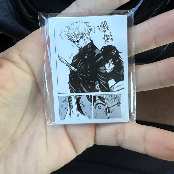 20 Random Anime Manga Sticker Pack / Glossy Poster Graffiti Black and ...