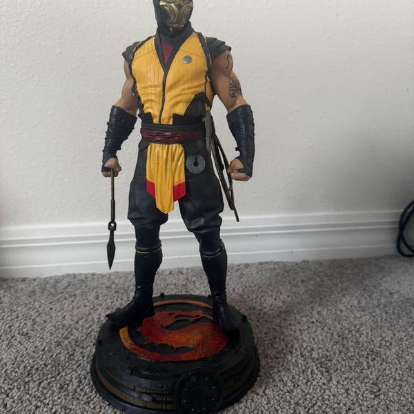 Diorama Predator and Dutch - Fan Art - Handmade Painted Predator Wolf ...