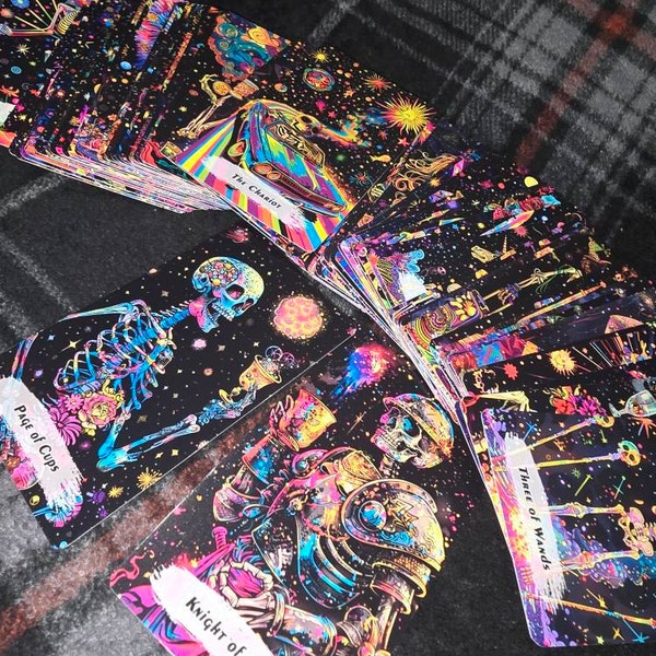 Tarot Deck, Tarot Card Deck, Tarot Deck With Guidebook, 78 Tarot Cards ...