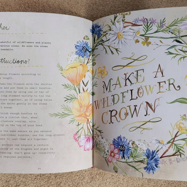 How to Be a Wildflower: A Field Guide by Katie Daisy. *SIGNED BOOK!* - Etsy