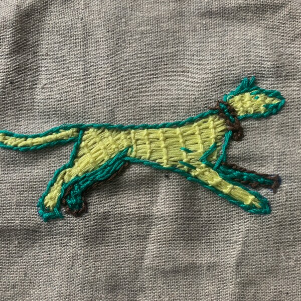 Medieval Embroidery Pattern and Instructions - Talbot - Instant ...