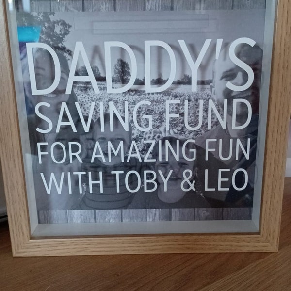 Personalised Dad'd Golf Fund Money Box - Etsy