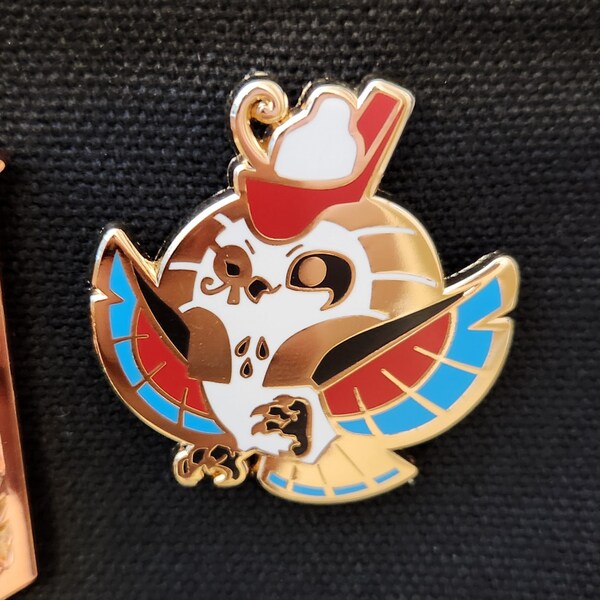 Tiny Pantheon THOTH ENAMEL PIN. Cute Ancient Egyptian Ibis God Djehuty ...