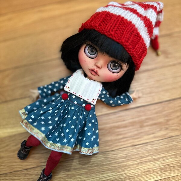 Blythe Custom Clothes, Blythe Sweater and Dress, Outfit for Doll ...