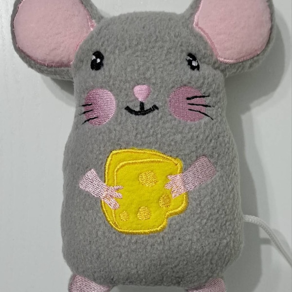 Mouse Stuffie ITH Embroidery , Machine Pattern, ITH Mouse Stuffie ...