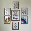 Playroom Art Set of Six, Playroom Poster, Playroom Decor, Daycare ...