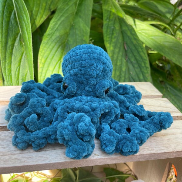 NO-SEW Crochet PATTERN: Paula the Octopus english/français - Etsy