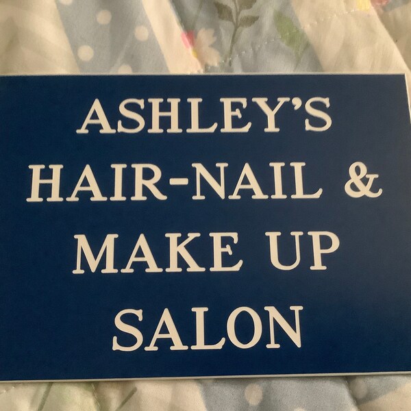 5x7 Engraved Plastic Sign. Custom Made Sign Label. 5"x7" - Etsy