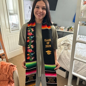 Floral Embroidered Personalized Mexican Graduation/limited QUANTITY - Etsy