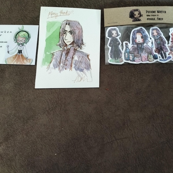 A4 / A5 Final Fantasy VI Art Print - FF6 Locke Cole, Terra Branford ...