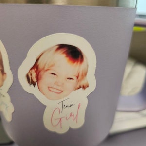 FIRST Birthday Custom Baby Stickers Waterproof, Custom Themed First ...