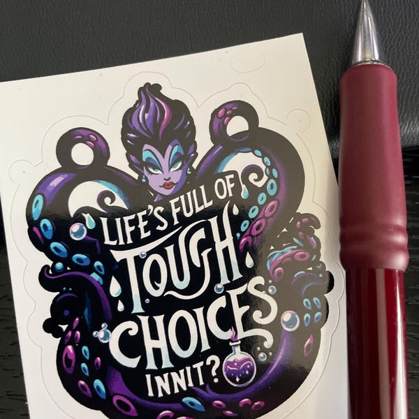 Running on Pixie Dust and Lattes, Water-resistant, Die-cut Sticker ...