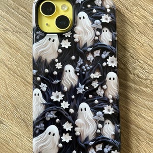 Composition Book Notebook Phone Case Black White Camo Aesthetic ...