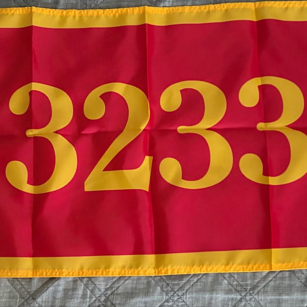 Custom USMC Graduation Flag: Boot Camp Platoon Number Guidon ...