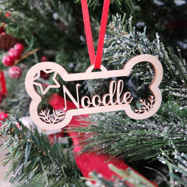 Custom Name Ornament Personalized Christmas Wood Ornament USA Made ...