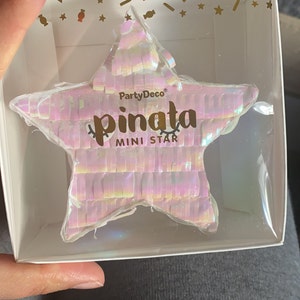 Mini Star Piñata Party Favour - Etsy UK