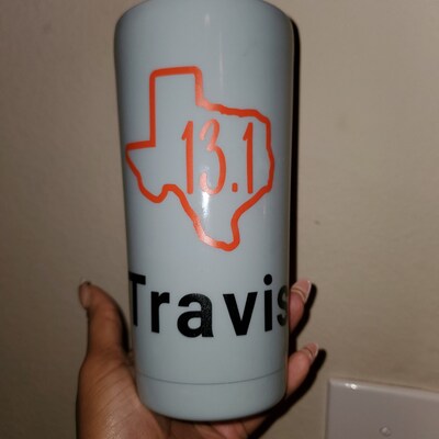 Half Marathon Decal Sticker Texas Decal Sticker - Etsy