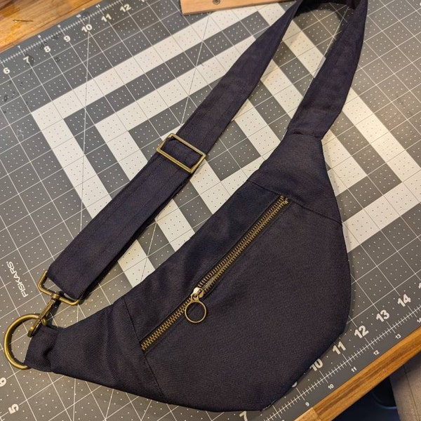 BANANA BAG Sewing Pattern – Easy Fanny Pack, Crossbody (PDF Pattern) - Etsy