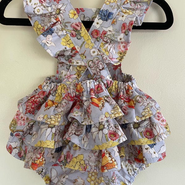 Overall Playsuit PDF Sewing Pattern - Etsy