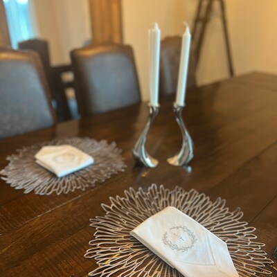 Custom Communion Cloths, Set of 4, Bread Plate Napkins, Corporal Fold ...