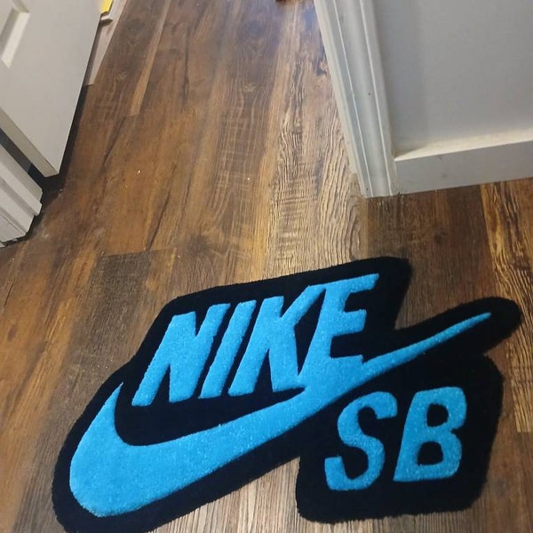 RED STUSSY TUFTED Rug Handmade - Etsy