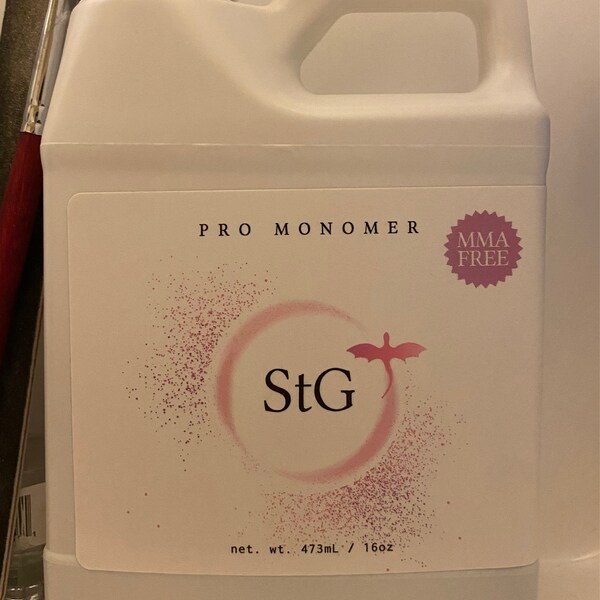 Stg Professional Acrylic System Sculpting Liquid Monomer 16oz - Etsy