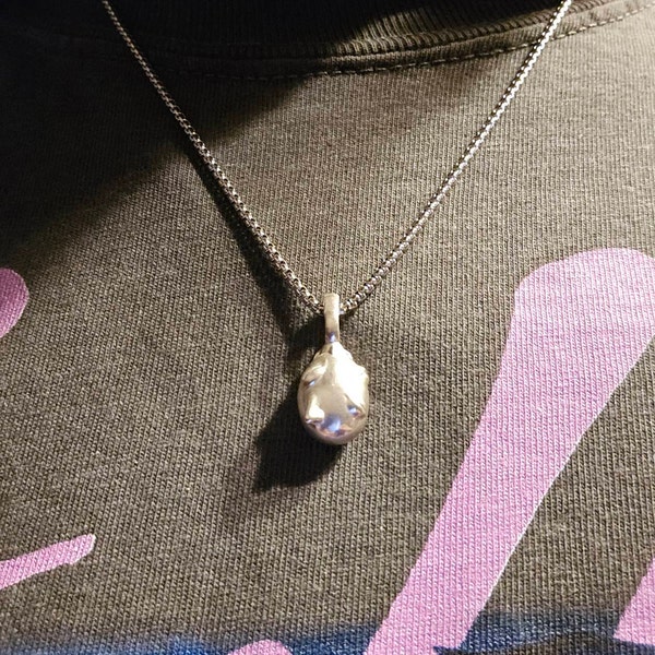 Egg of the King Berserker Necklace, Sterling Silver Behelit Sacrifice ...