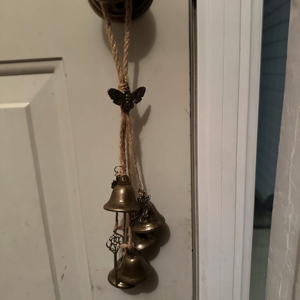 Hanging Bee Witch Bells for Doorknob, Celtic Door Bells, Door ...
