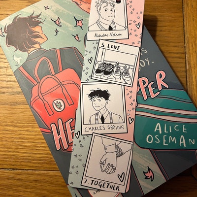 Heartstopper Inspired Bookmark Book Lover Book Worm Gift for Book Lover ...