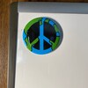 Peace Sign Magnets or Peace Sign Pins Set of 6 1 Inch - Etsy