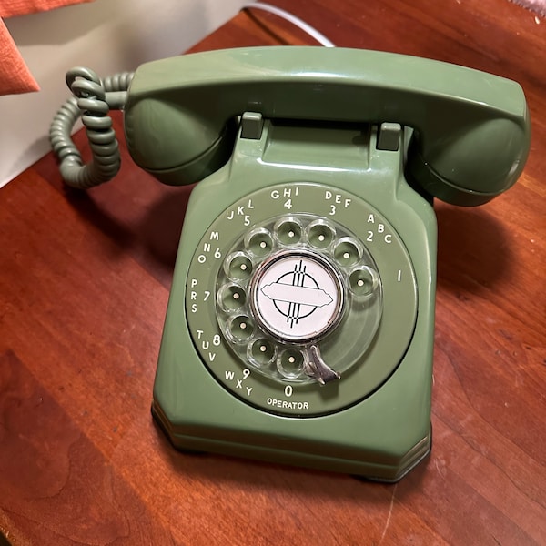 Original Antique Rotary Rotary Dial Princess Telephone Model 702 Aqua ...